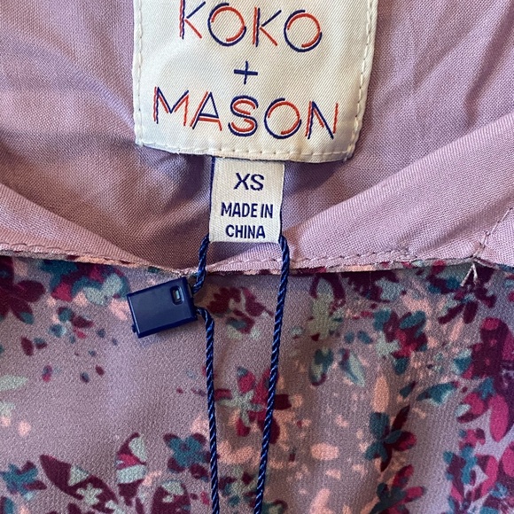 Vici | Dresses | Vici Exclusive Koko Masonriggs Smocked Floral Ruffle ...